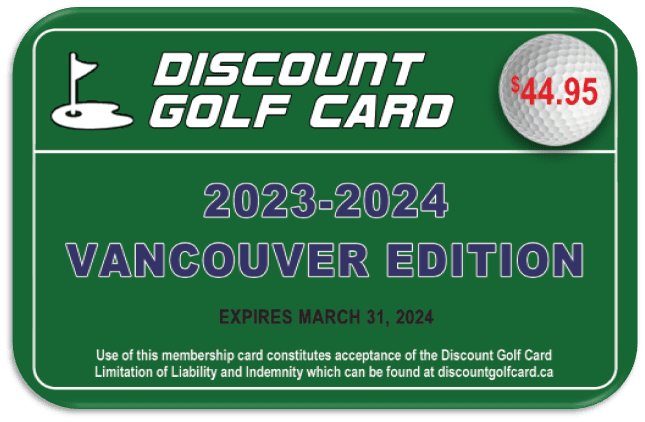 Vancouver Discount Golf Card | Buy Online, Save on Green Fees