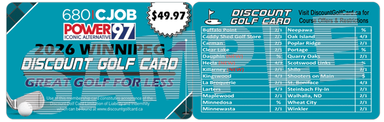 Winnipeg Discount Golf Card | Discount Golf Card | Vancouver Golf Card ...
